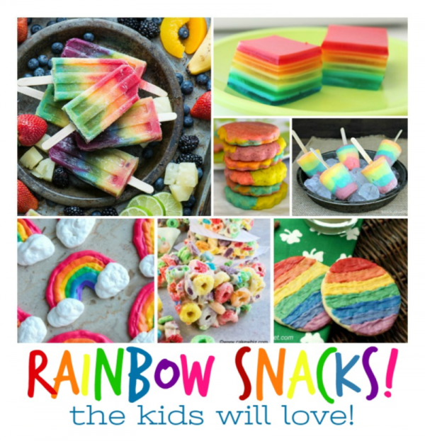 Rainbow Snacks the Kids will Love! - Busy Being Jennifer
